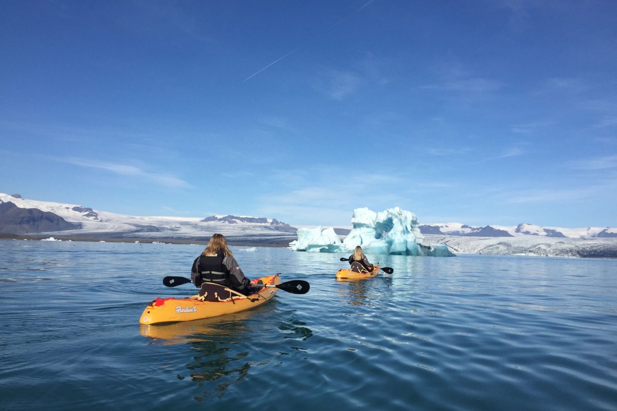 Kayaking on Jokulsarlon Glacier Lagoon | Day Tour | Arctic Adventures